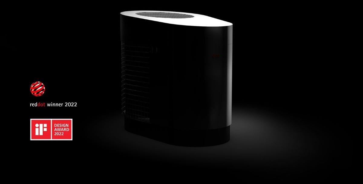 The design icon of heat pumps.